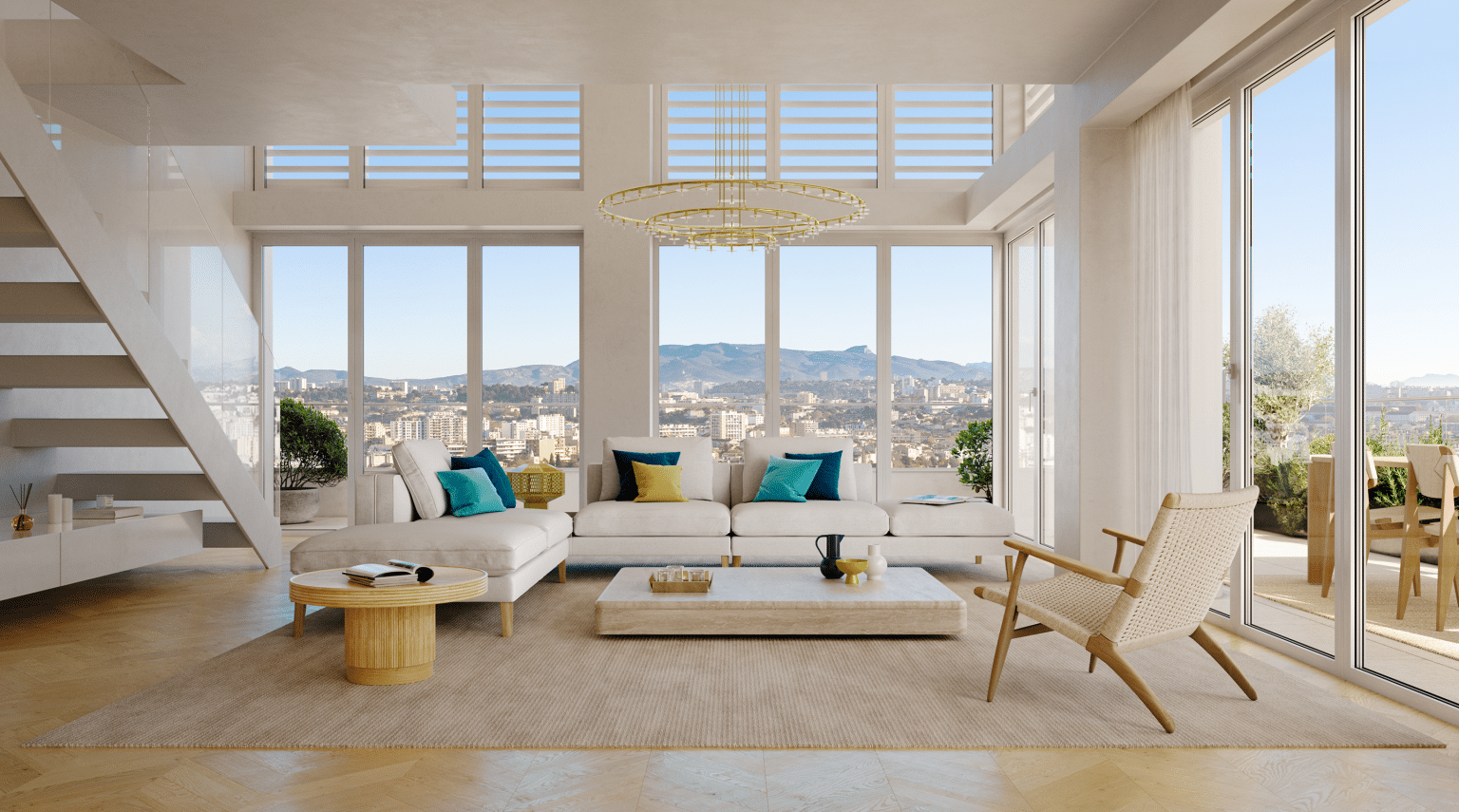 M99 - La tour qui s'inscrit dans la skyline marseillaise.